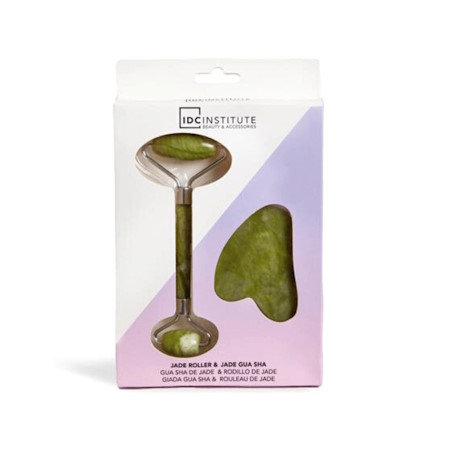 IDC Institute Jade Facial Set Roller & Stone Facial Care Green - Online ...