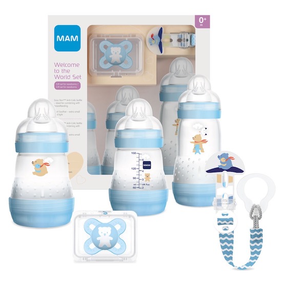 MAM Welcome Gift Set – Blue - Online Pharmacy Cyprus | Pharmacy wow